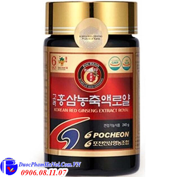 Cao sâm nguyên chất Pocheon Korean red ginseng extract royal